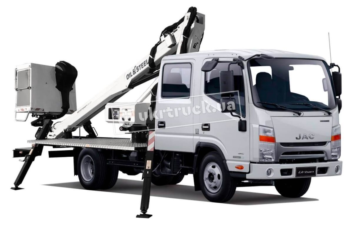 Автогідропідйомник 18 м Oil & Steel Scorpion 1812 H на шасі JAC N-56DC. Купить ...