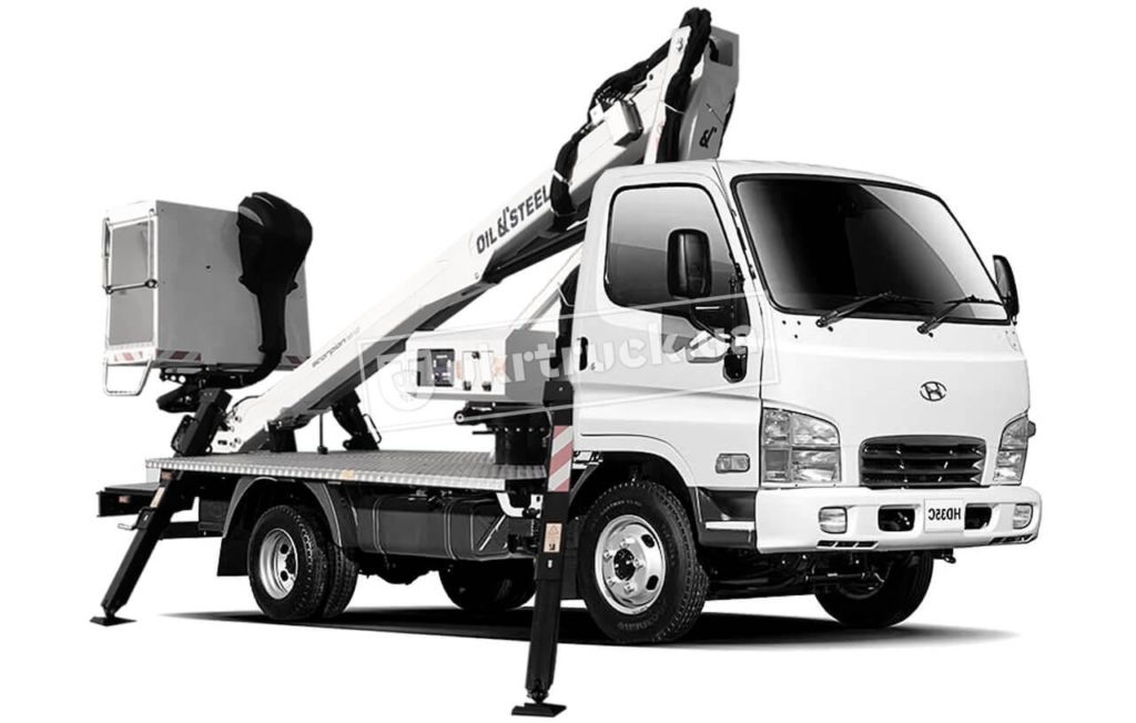 Автогідропідйомник 18 м Oil & Steel Scorpion 1812 на шасі Hyundai HD35 ...