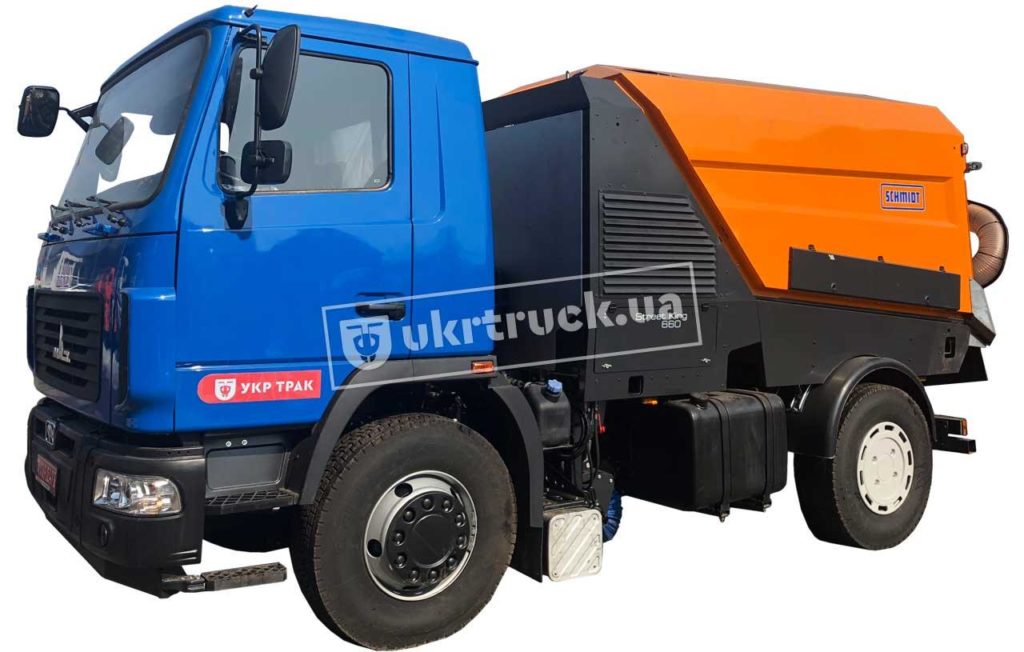 Підмітально-прибиральна машина SCHMIDT STREET KING SK660 МАЗ-5550C3 ...