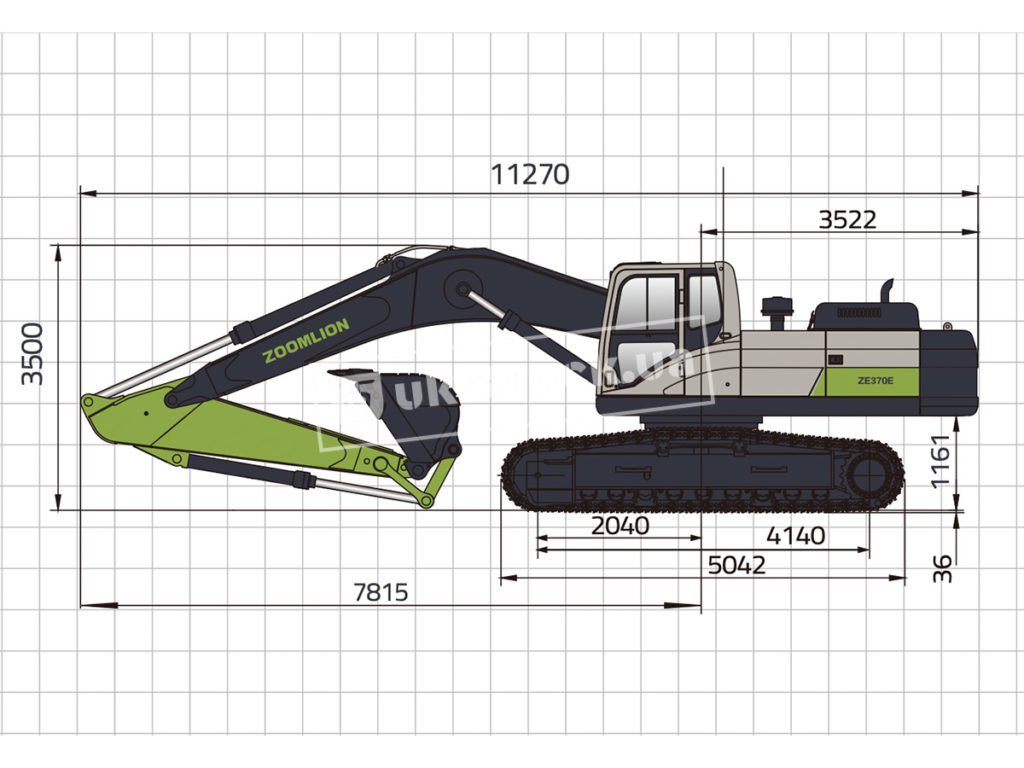 Экскаватор гусеничный Zoomlion ZE370E. Купить Экскаватор гусеничный ...